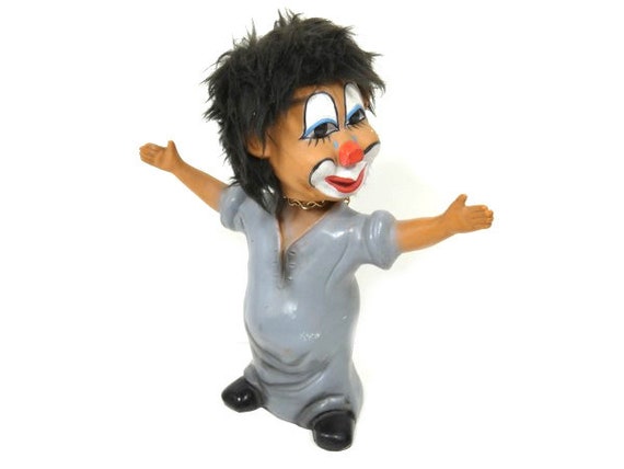 Vintage Clown Troll by Heico Bobble Head Nodder Troll Original - Etsy