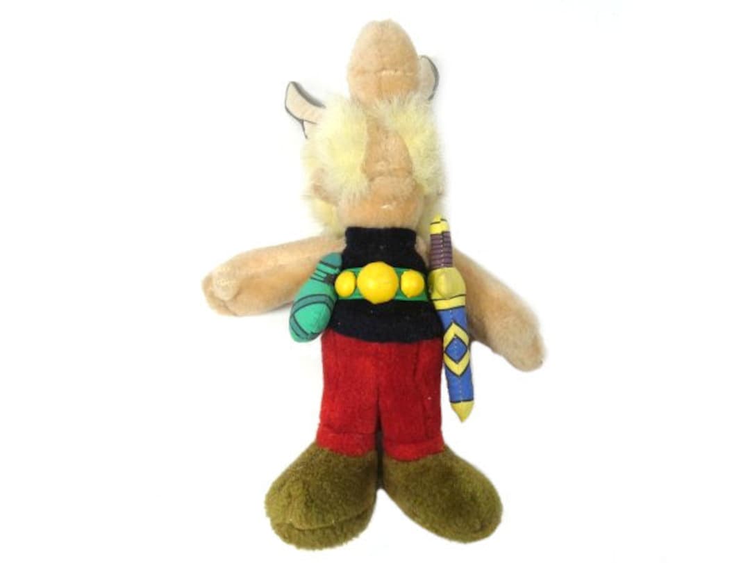 Vintage Asterix Plush Toy Stuffed Animal Plushie Toy Figure Asterix and ...