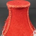 1 Vintage Red Lamp Shade Beautiful Elegant Lamp Shades Fabric Lamp ...