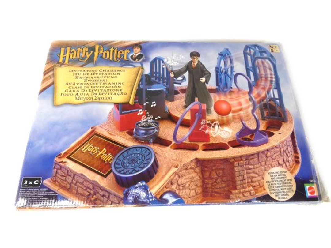 Vintage Harry Potter Levitating Challenge Board Game 2001 - Etsy