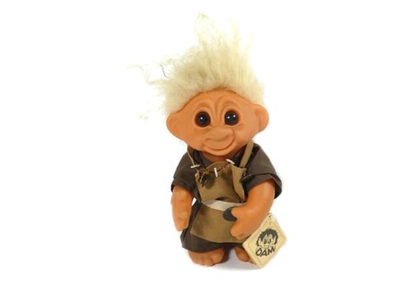 Vintage Thomas Dam Viking Girl Troll With Original Tag Made in Denmark ...