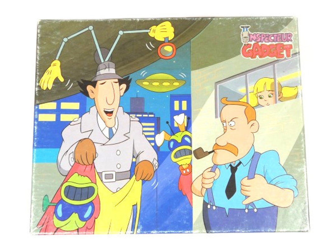 Vintage Inspector Gadget Jigsaw Puzzle Complete 1984 - Etsy