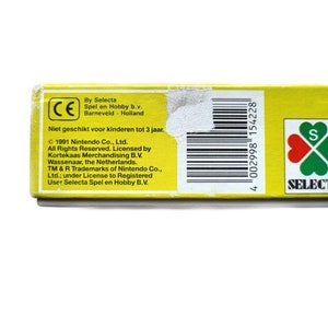 Vintage Super Mario Bros Go Fish Game Quartet Card Game 1991 Nintendo ...