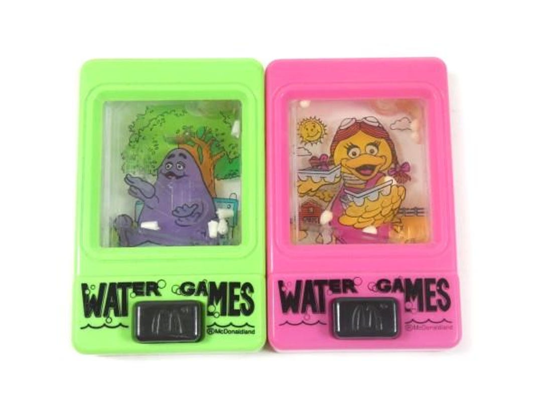 1 Mcdonald's Water Game Happy Meal Toy Grimace or Birdie 1991 - Etsy