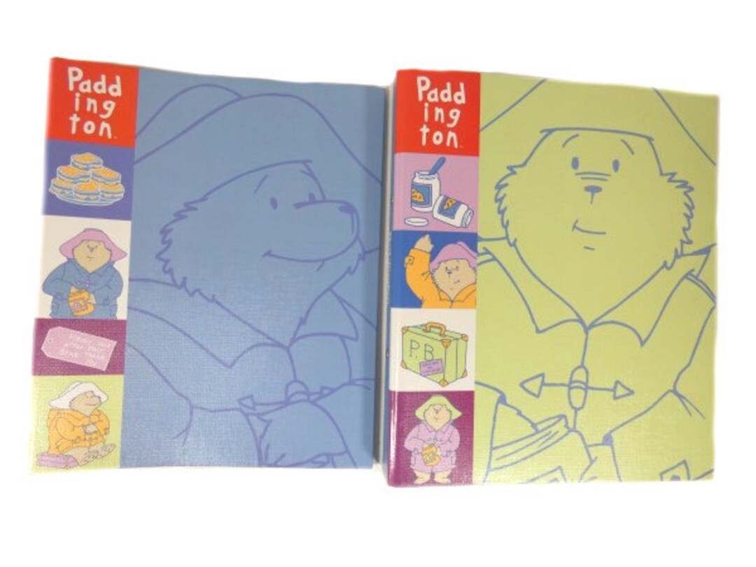 Vintage Paddington Bear Folder A4 Paper Folder 2003 - Etsy