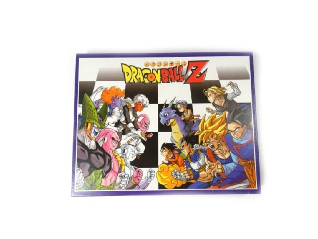 Vintage Dragonball Z Chess Game Complete 2002 Dragon Ball Z - Etsy
