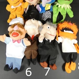 Vintage the Muppets Hand Puppets Jim Henson Muppets the Muppet Show - Etsy