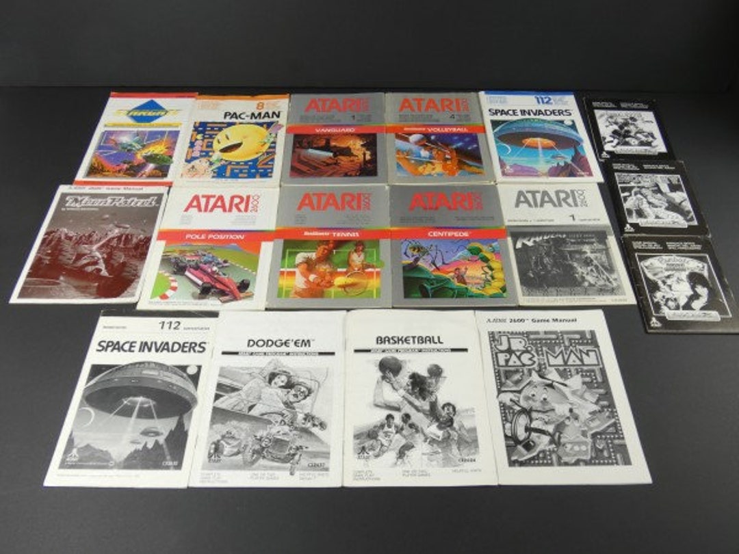 Vintage Atari Manual Atari 2600 Atari Lynx - Etsy