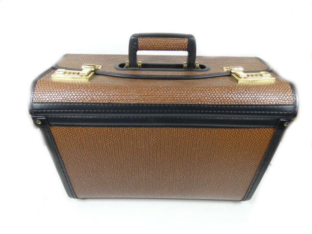 Vintage MKM Suitcase Travel Case Travel Bag Travel Purse - Etsy