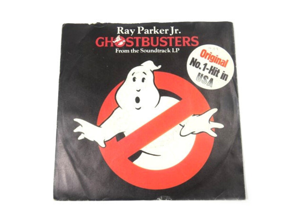Vintage Ghostbusters Vinyl Single Ray Parker Jr. Single Collectible LP ...