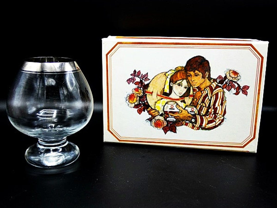 Ingrid Hutte Set of 2 Hand Blown Brandy Glasses - West Germany Glasses ...