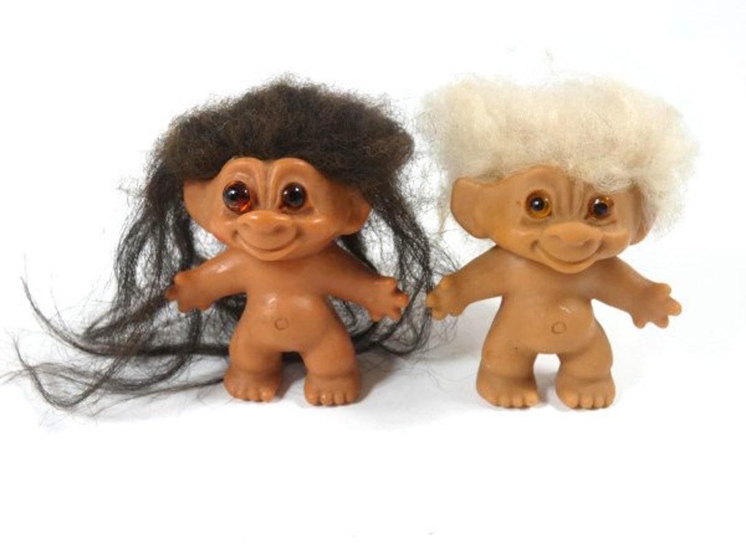 1 Vintage Thomas Dam Troll 3 Inch Troll Made in Denmark Vintage Boy ...