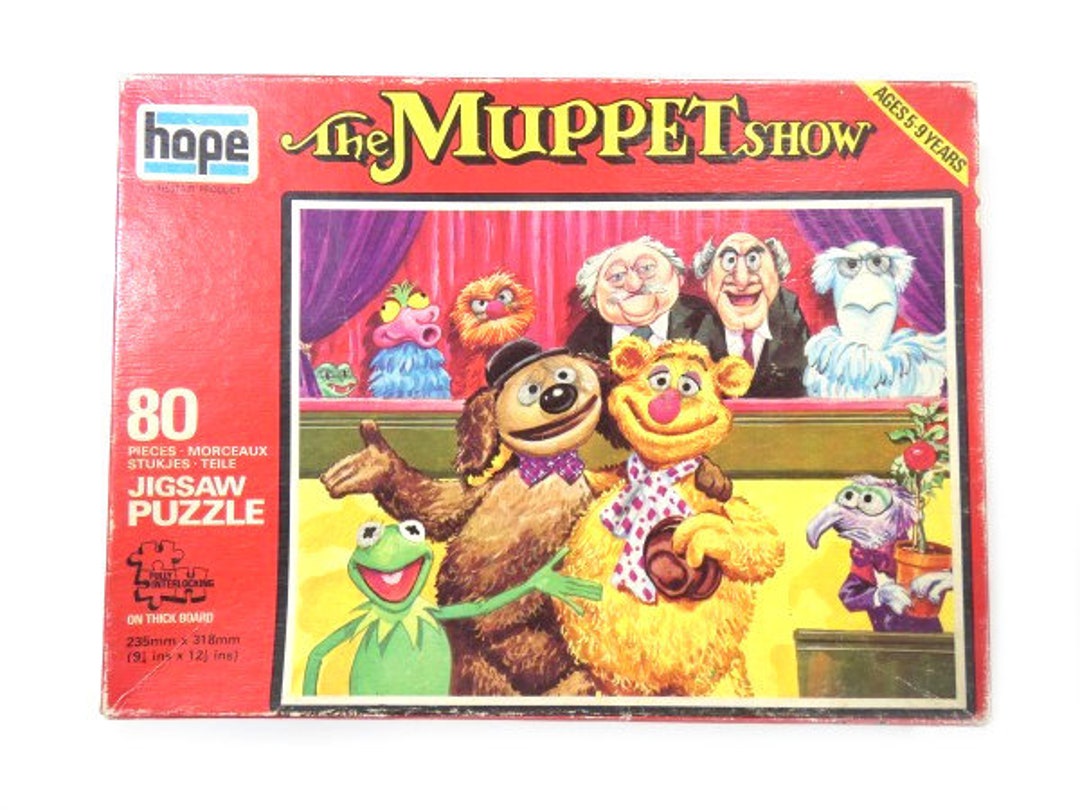 Vintage the Muppet Show Puzzle Jim Henson the Muppets - Etsy