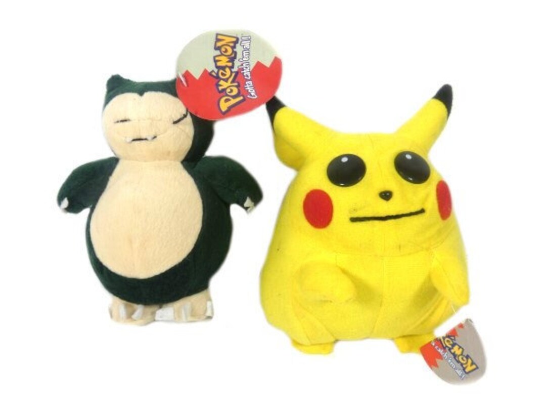 1 Vintage Pokémon Stuffed Animal Nintendo Rare Pokémon Original Tag ...