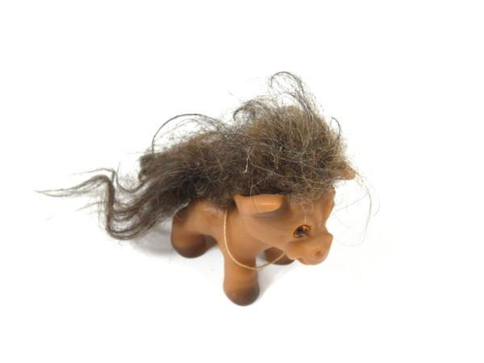 Vintage Thomas Dam Pony Horse Troll Doll Made in Denmark - Etsy