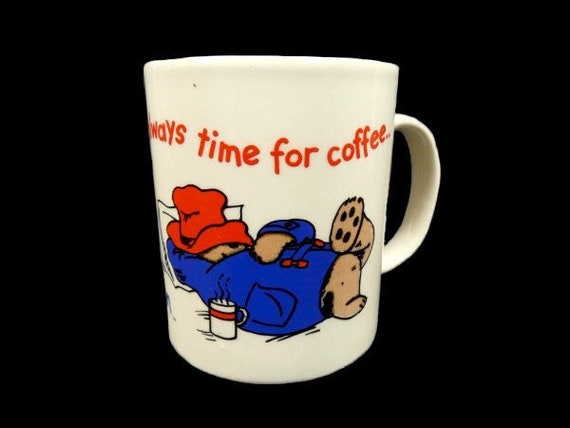 1 Vintage Paddington Bear Mug it's Always Time for - Etsy