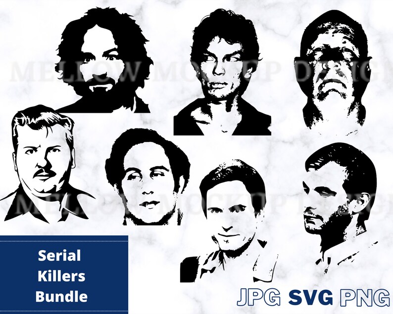 Serial Killer Cut Files SVG Vector File | Etsy