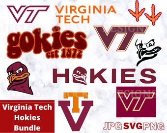 Virginia Tech Dxf | Etsy