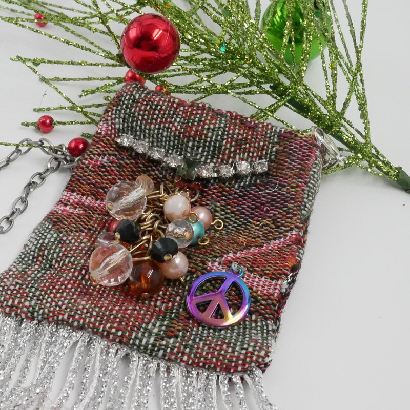 Fabric Amulet Necklace - Etsy