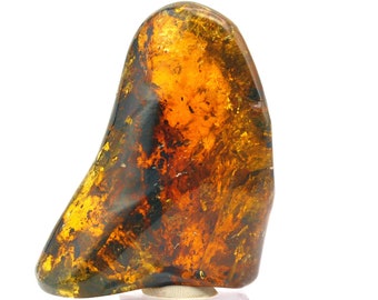 Fully Polished Mexican Amber Piece 269524 | Etsy