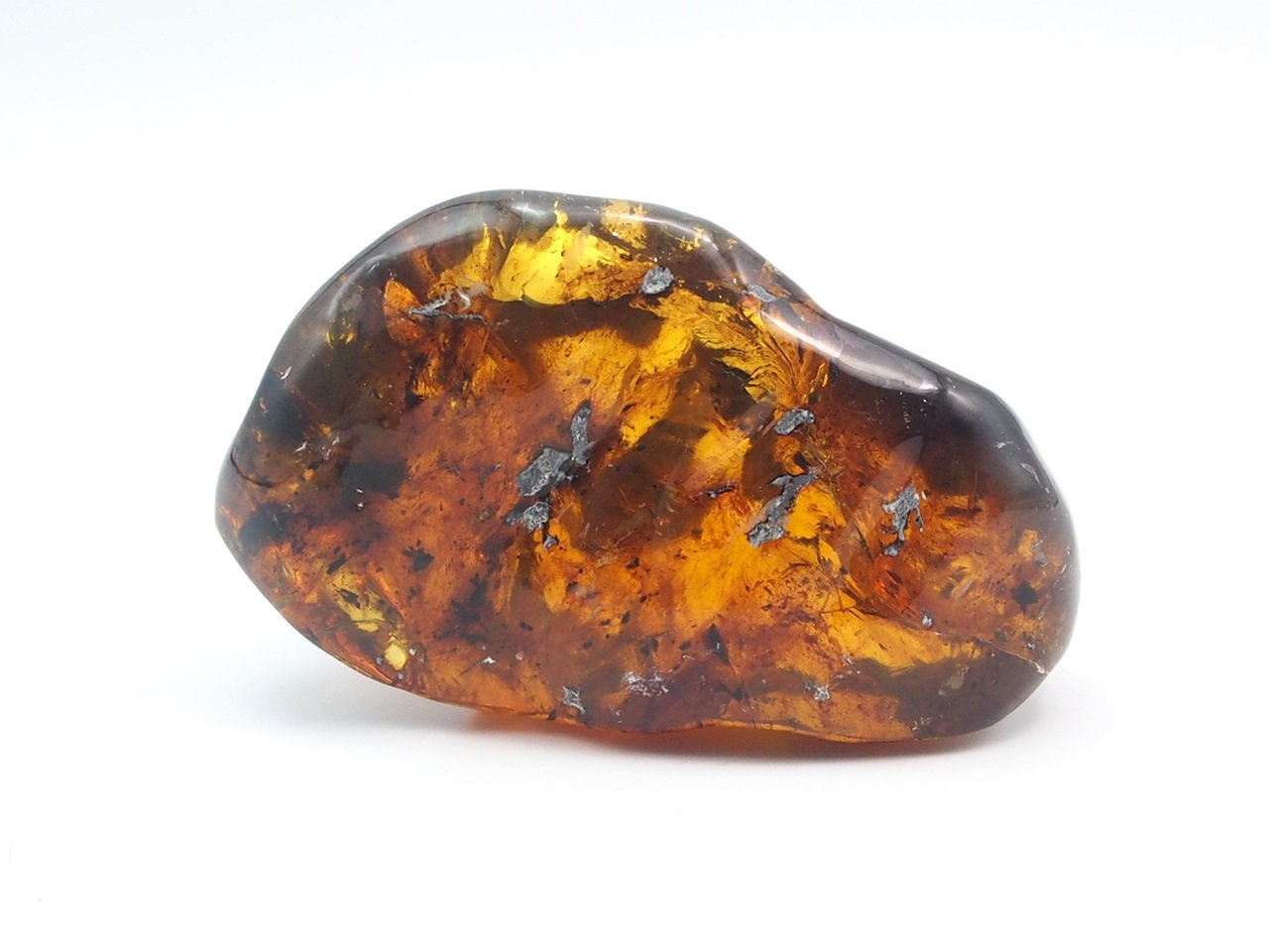 Pieza de ámbar mexicano totalmente pulida 279524 - Etsy España