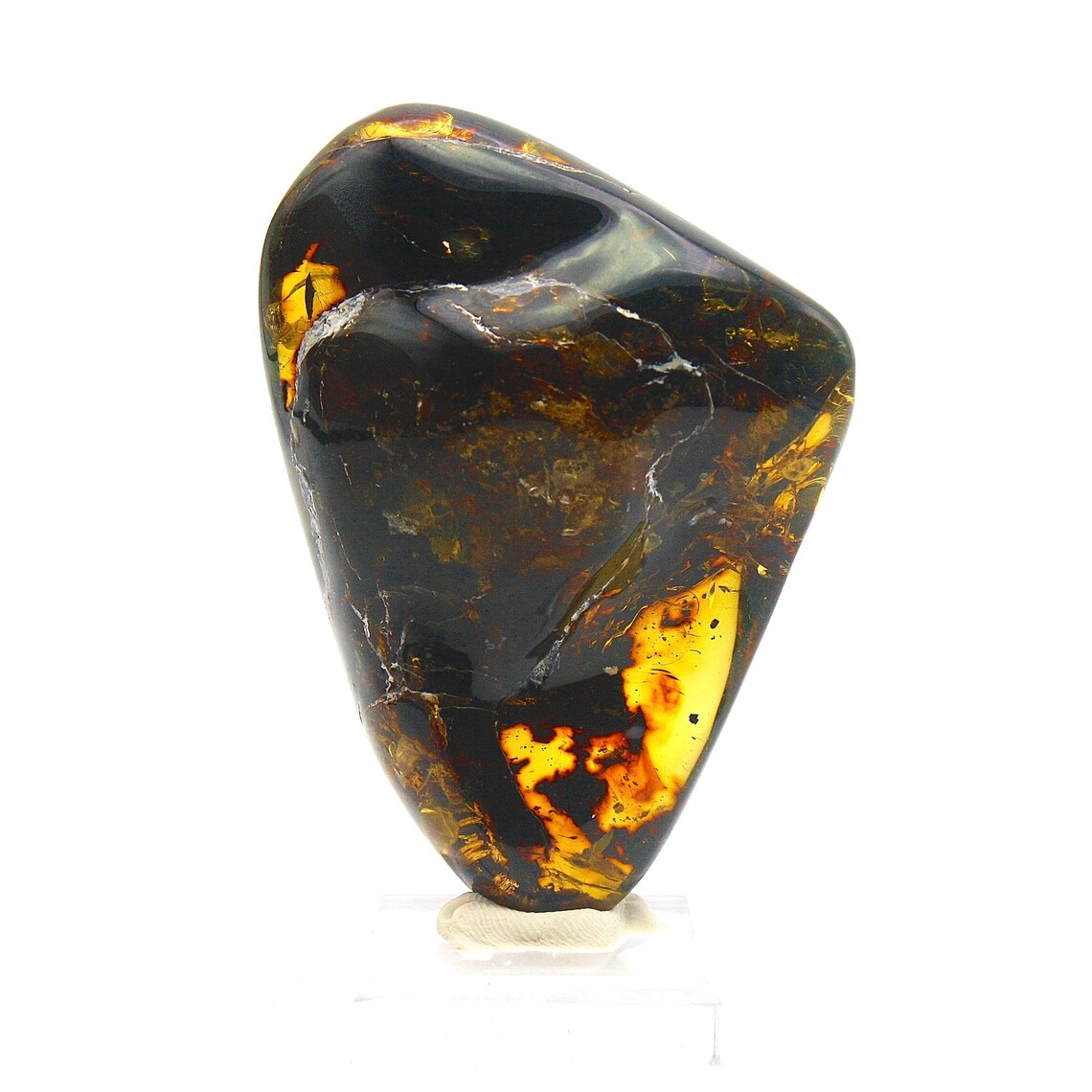 Fully Polished Mexican Amber Piece 269524 | Etsy