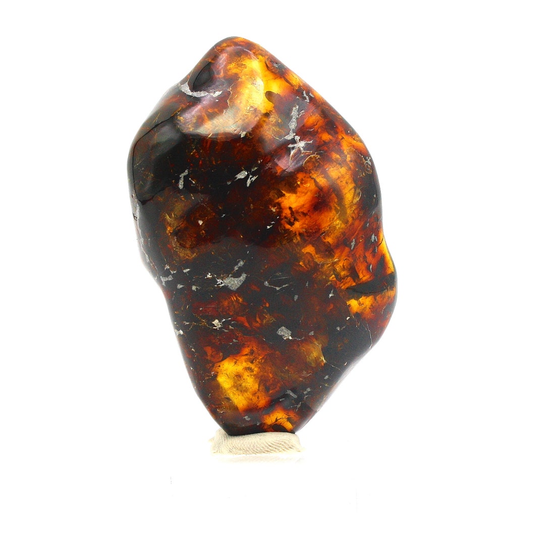 Fully Polished Mexican Amber Piece -269529 - Etsy