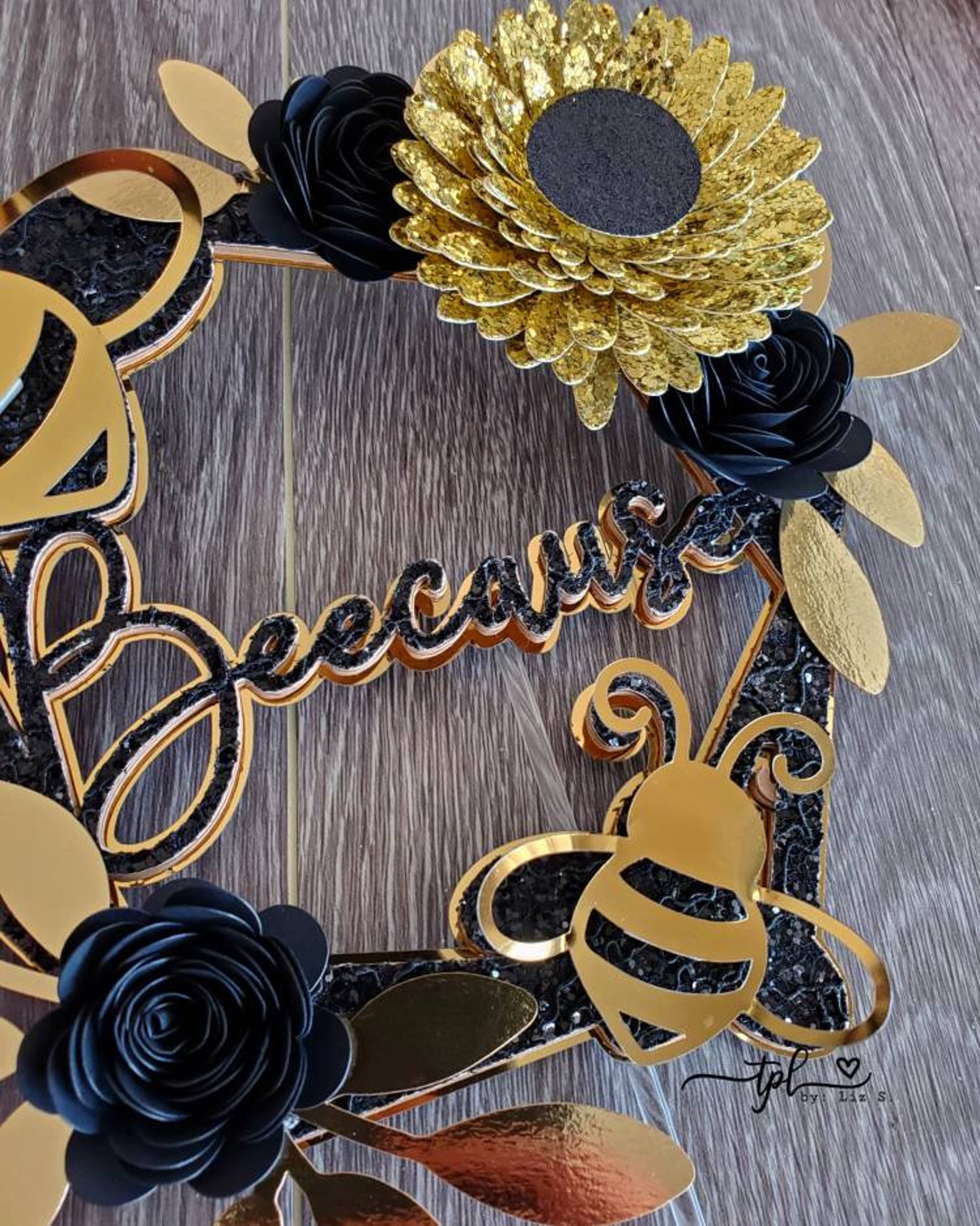 Bee Caketopper - Etsy