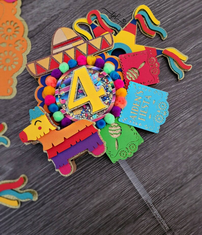 Piñata Caketopper - Etsy