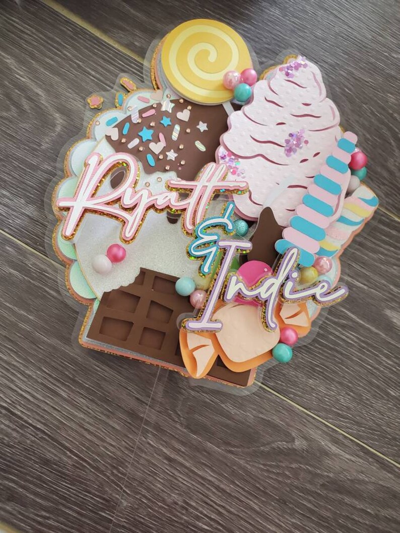 Sweet Tooth Caketopper - Etsy