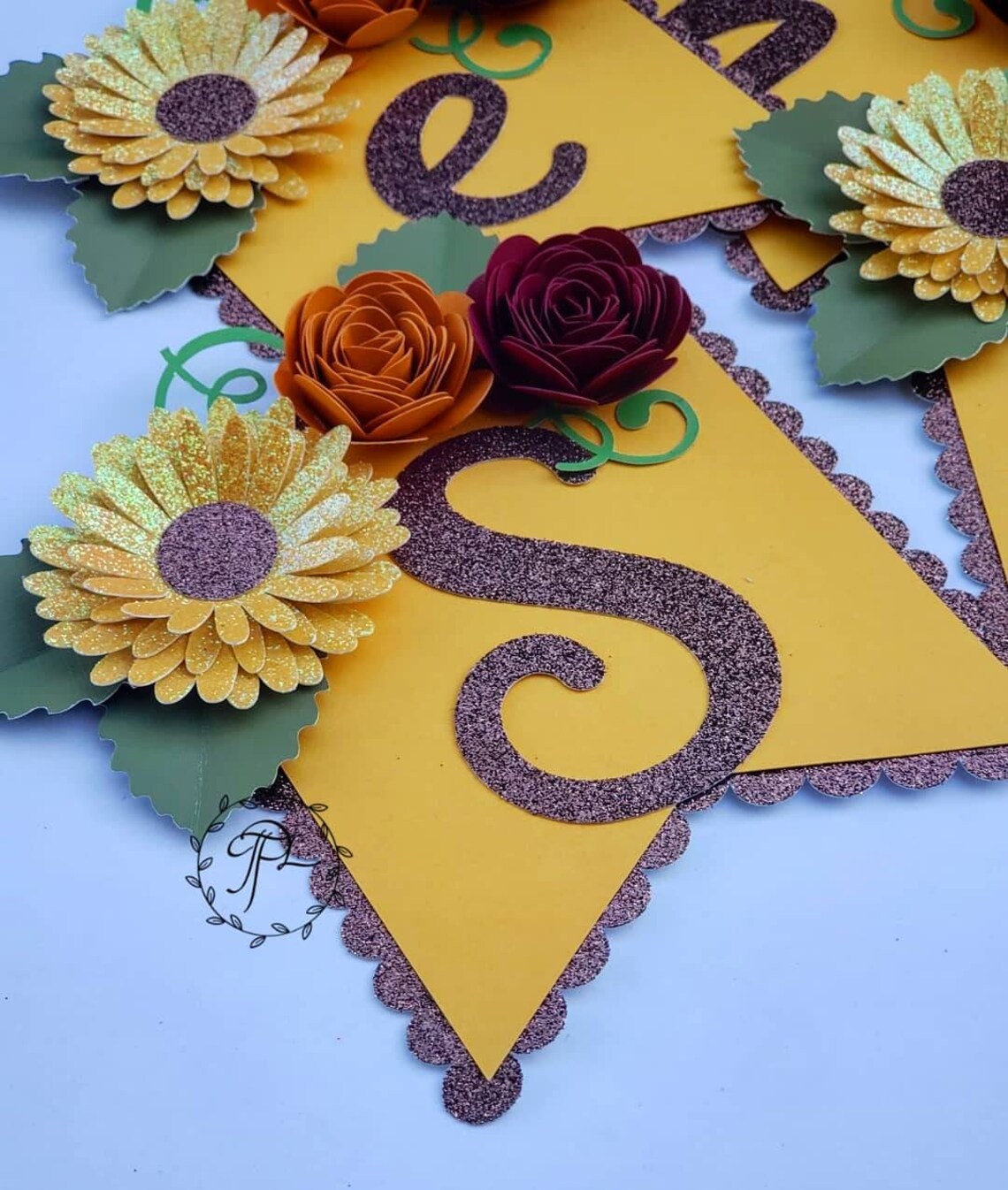 Sunflower Banner | Etsy