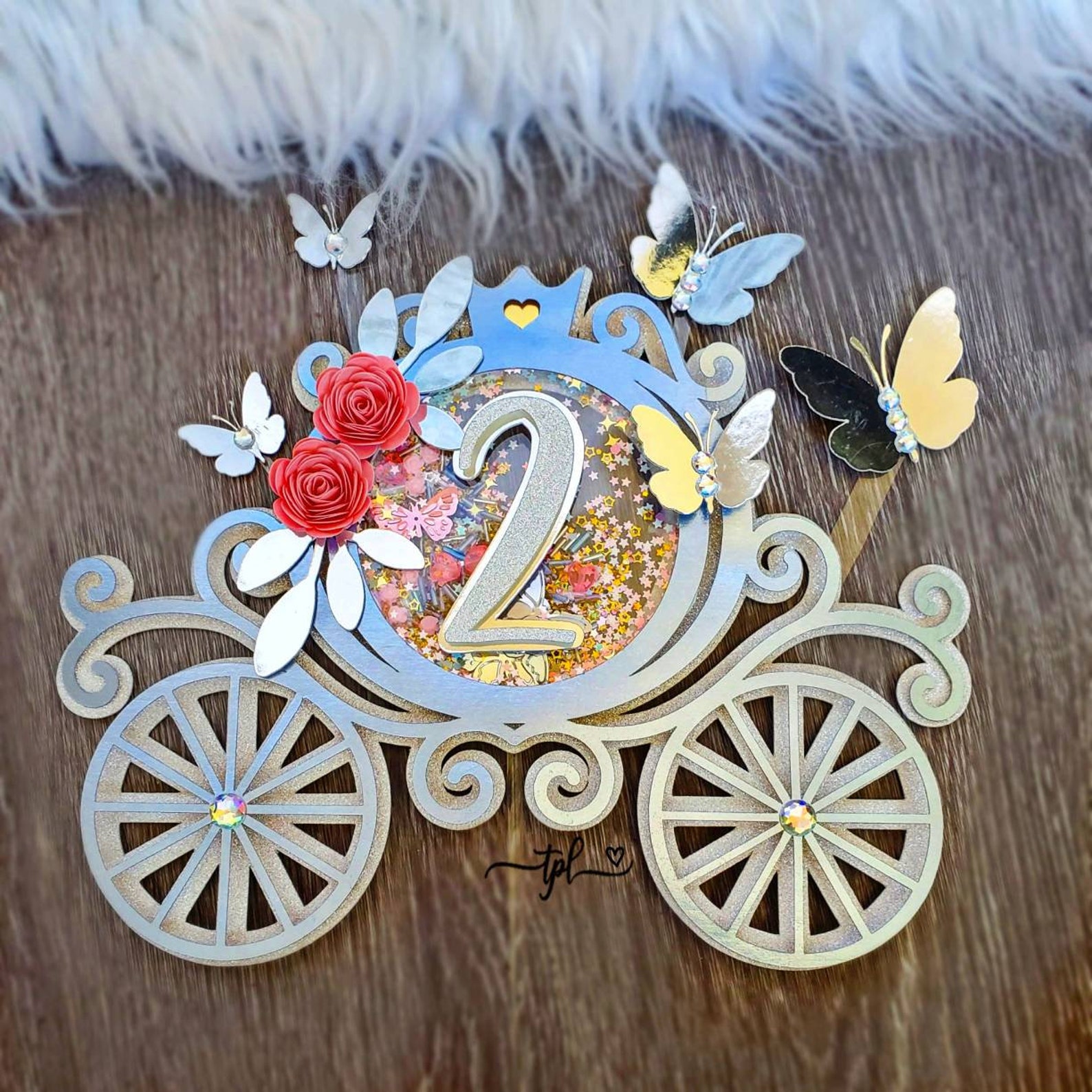 Princess Carriage Caketopper - Etsy