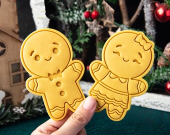 Large Gingerbread Man Mold - Etsy