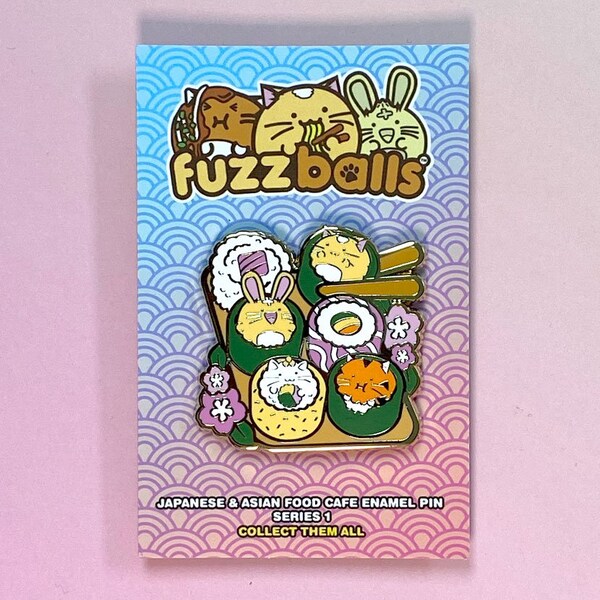 Sushi Pin - Etsy