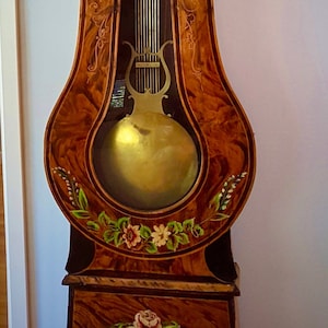 French Antique Floor Clock C.1800's Sku: - Etsy