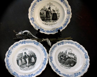 French plates | Etsy