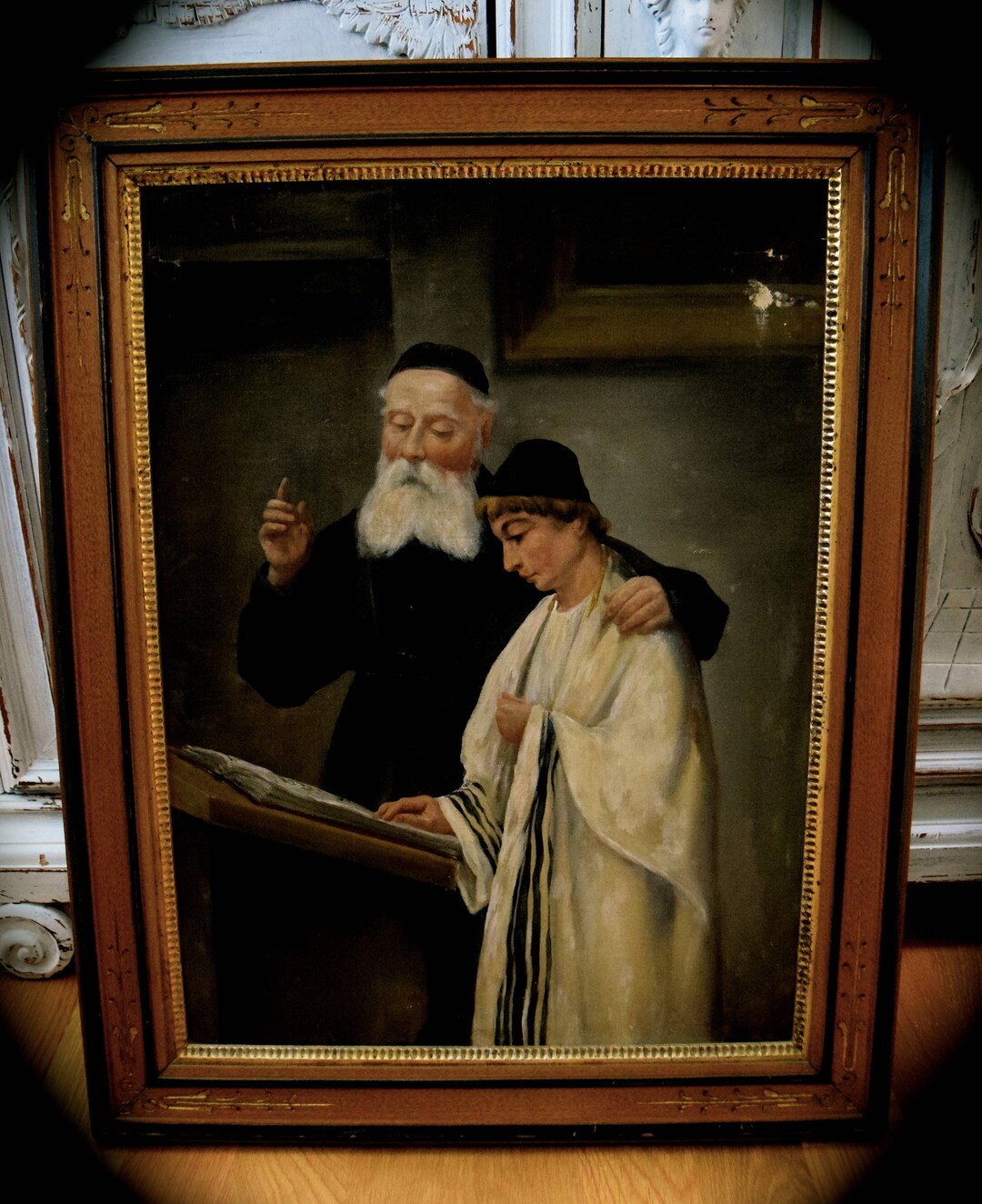 Oil on Canvas Painting "the Blessing" Sku: R005 - Etsy