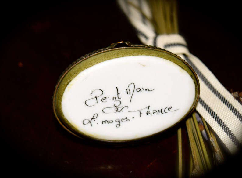 French Limoges Hand Painted Snail on Grass L251 - Etsy