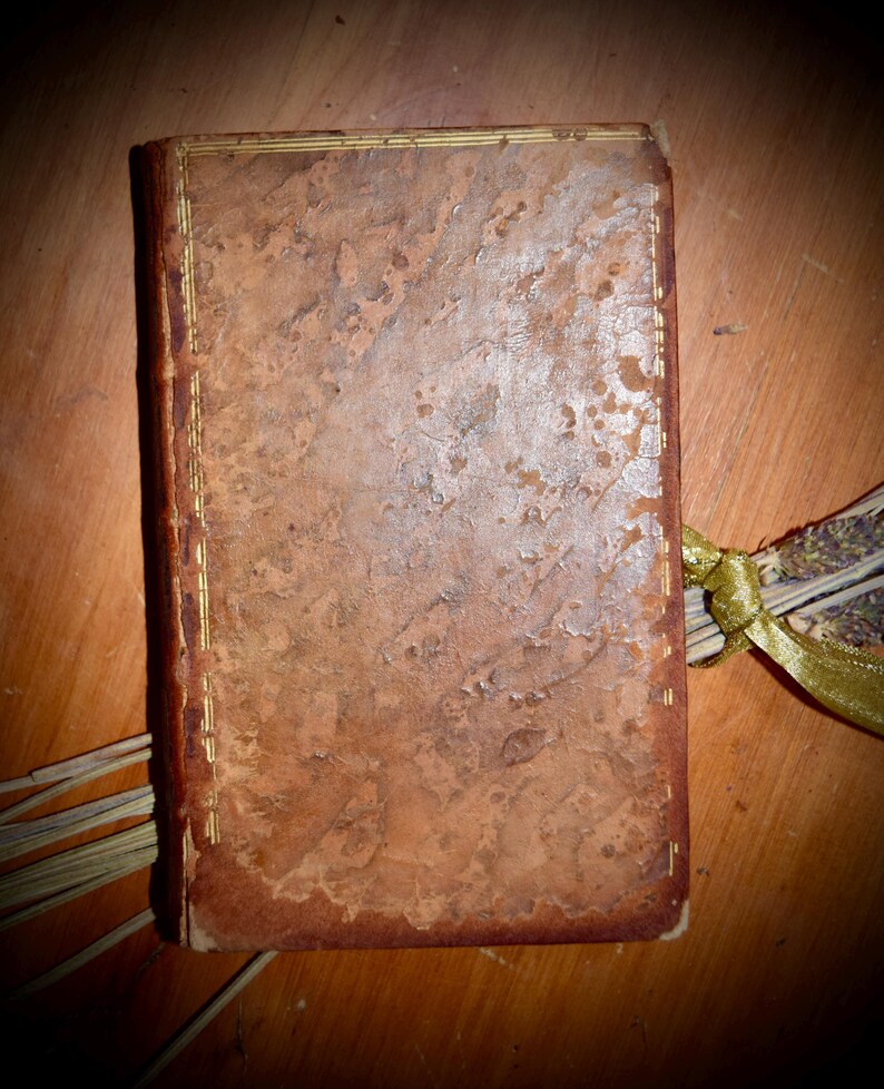 Antique Rare French Book "la Déclamation Théatrale" C.1771. Sku: B015 ...