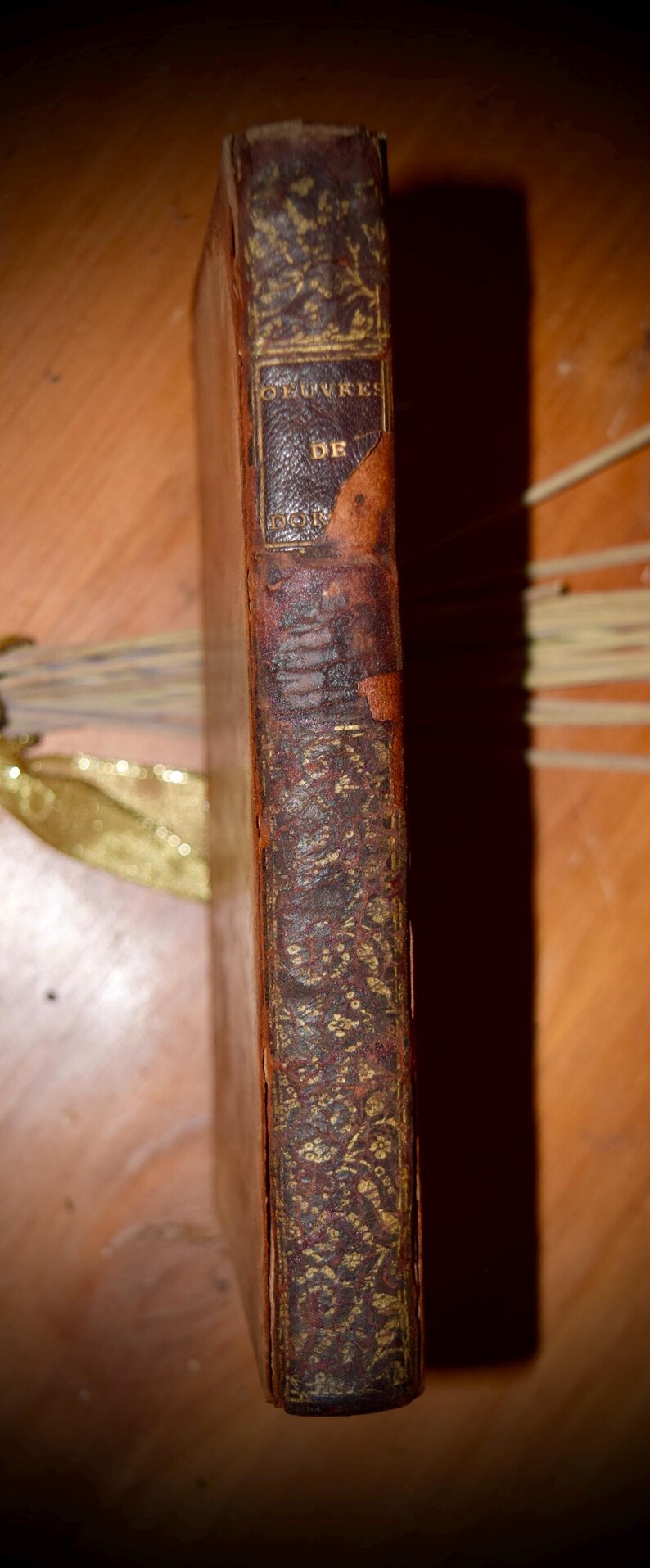 Antique Rare French Book "la Déclamation Théatrale" C.1771. Sku: B015 ...
