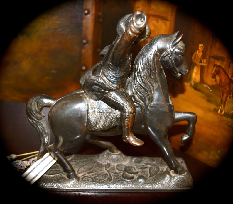 Antique Spelter Cast Metal French Clock Topper Sku: C258 - Etsy