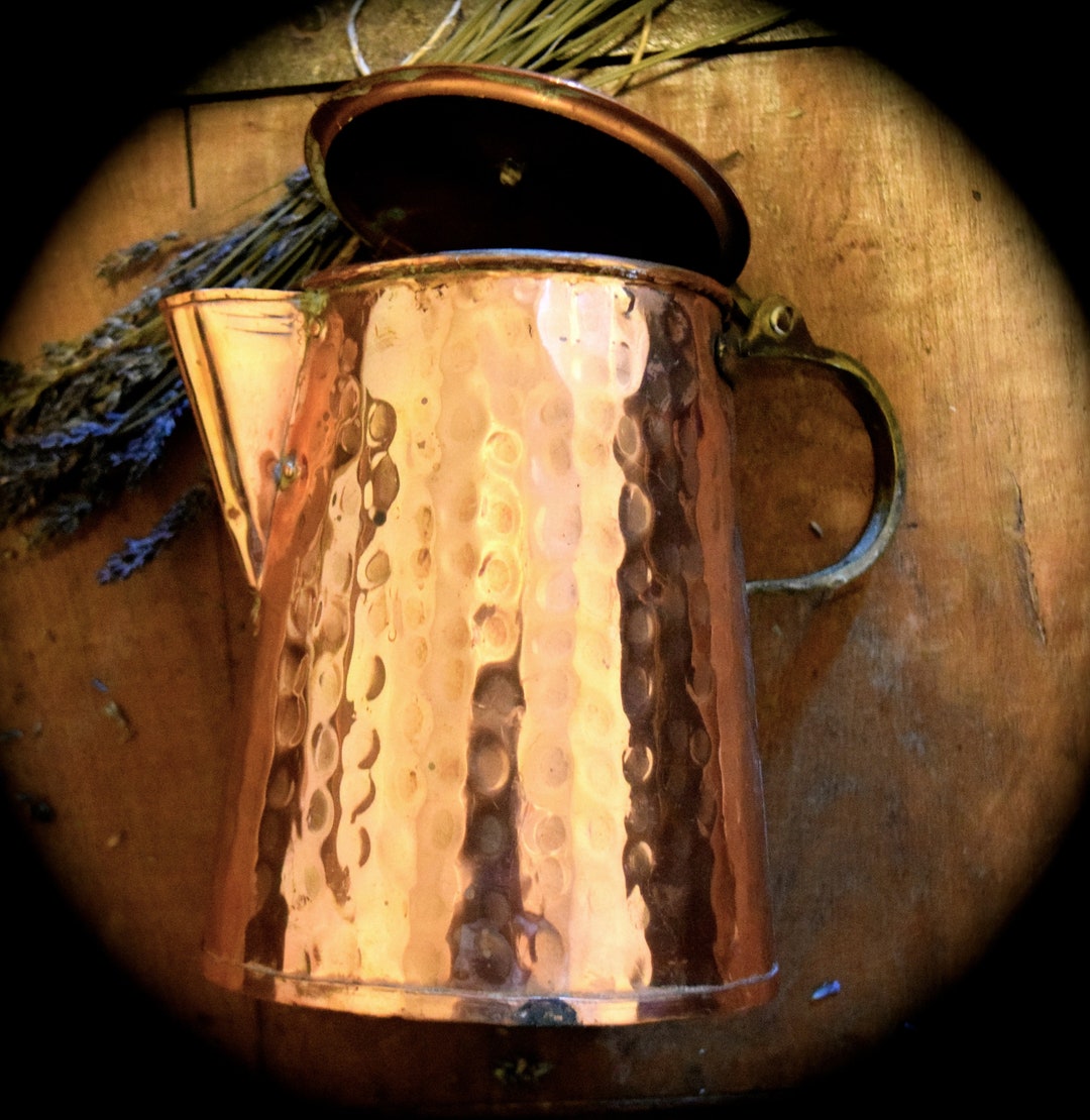 Vintage Rosenthal Netter Handmade Copper Kettle Sku: C386 - Etsy