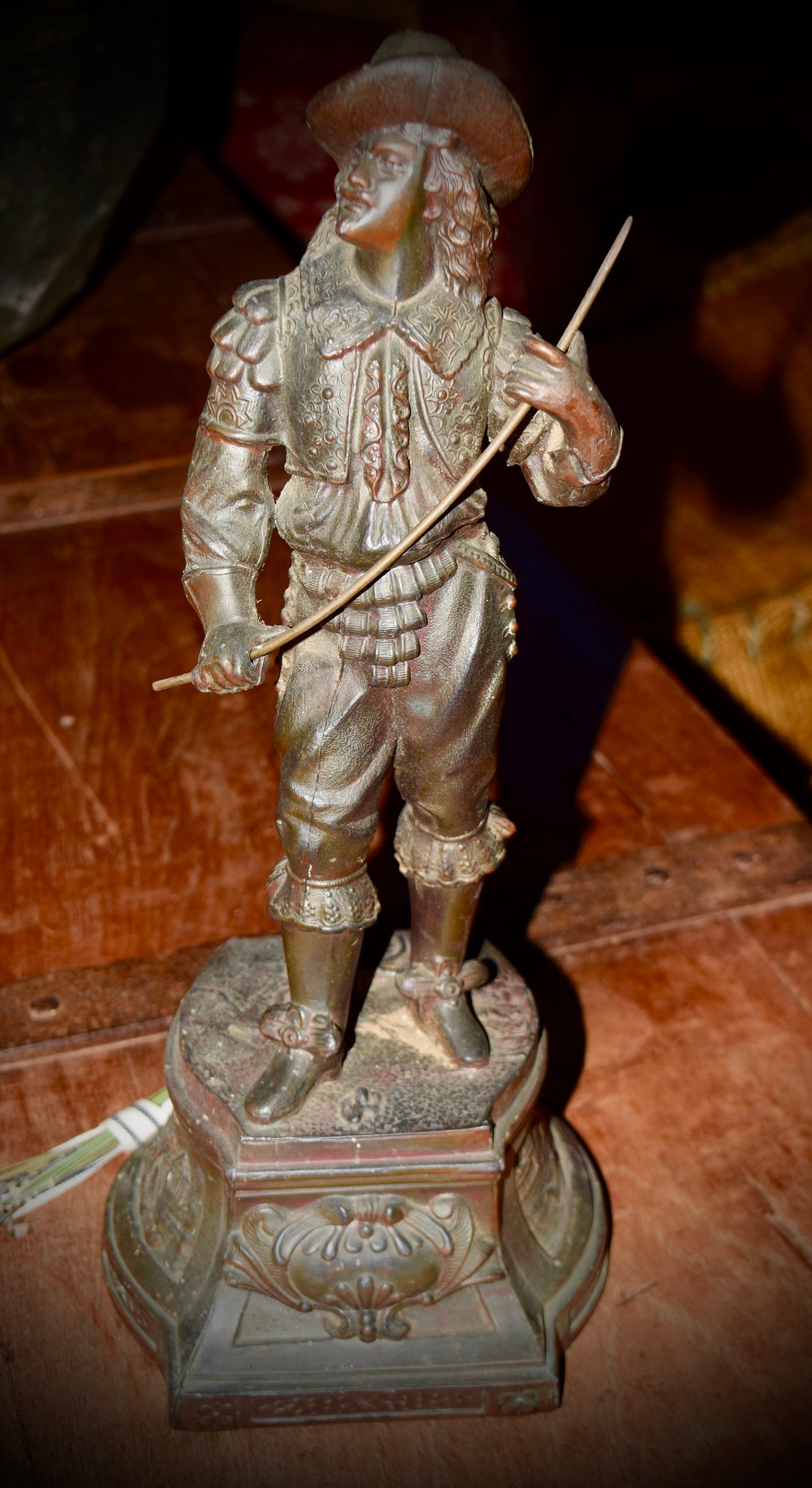 Antique French Don Juan Clock Topper Statue Sku: C508 - Etsy