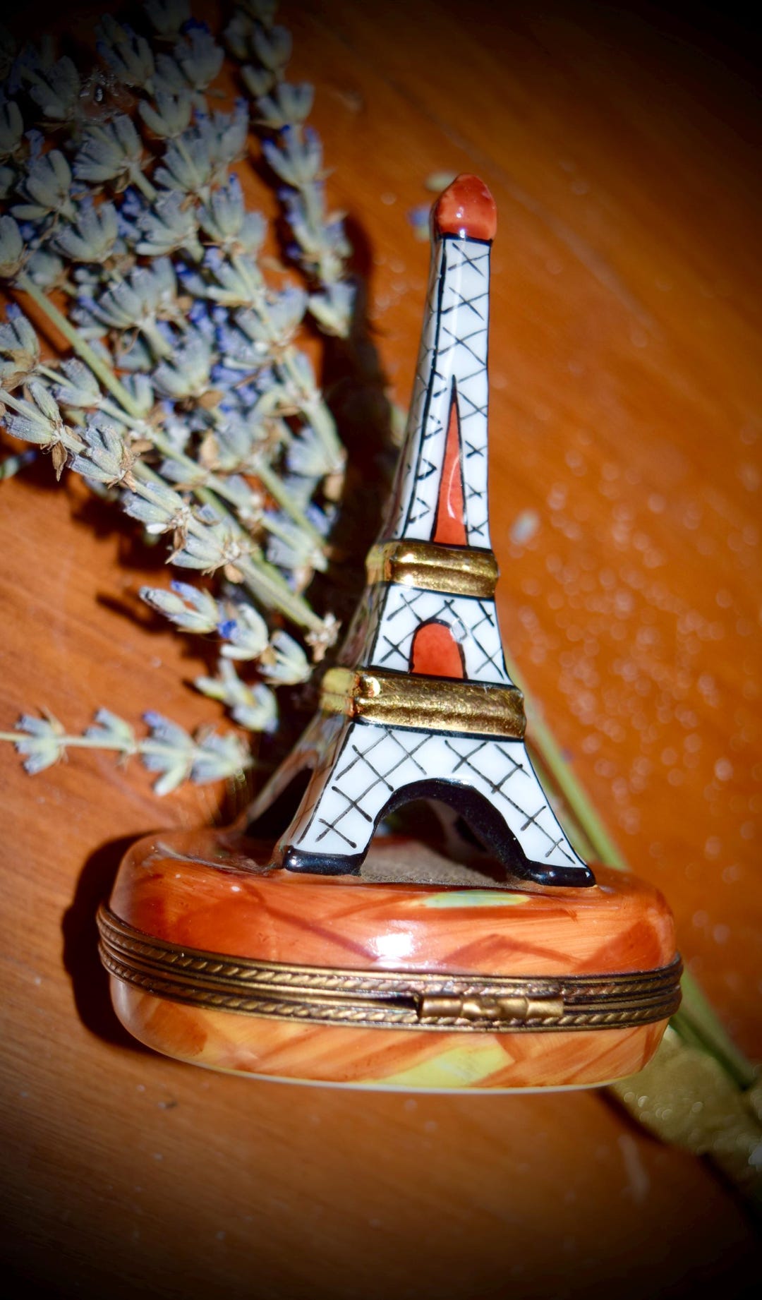 French Limoges Box Eiffel Tower Sku: L351 - Etsy