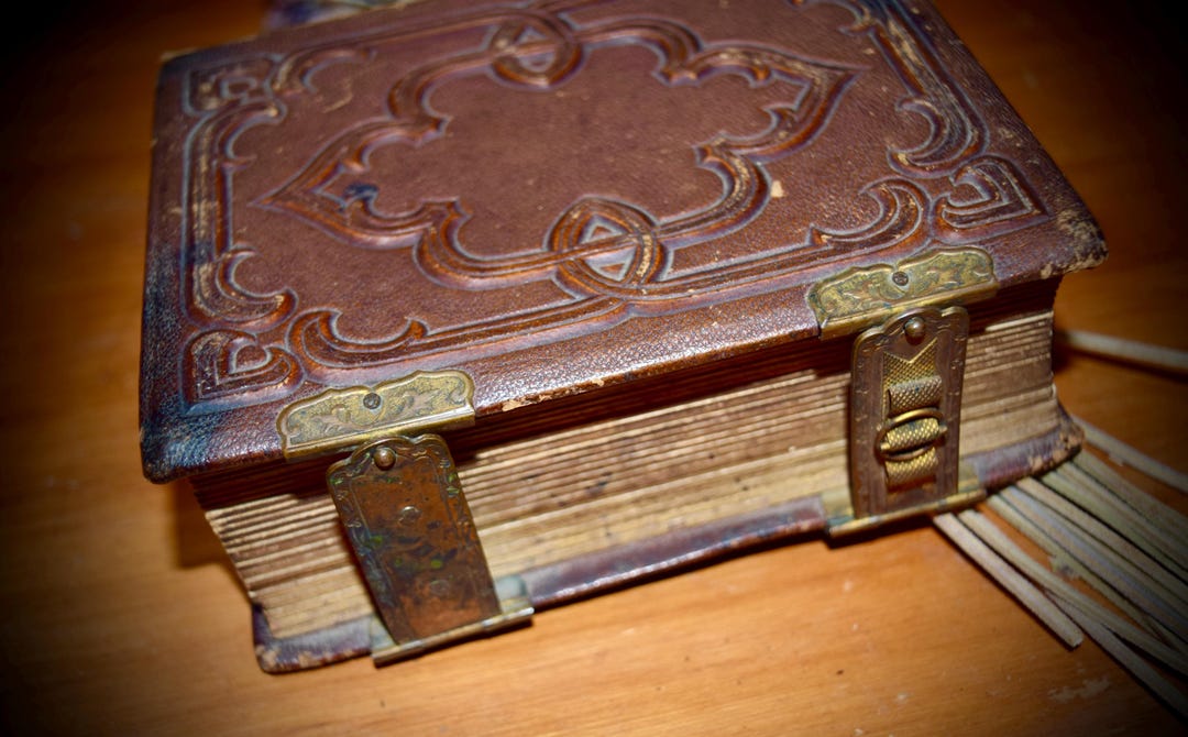 Antique Photo Album With Latches C.1880's to 1920's Sku: C100 - Etsy