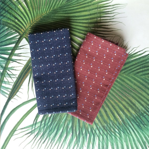 Cotton Pocket Square - Etsy