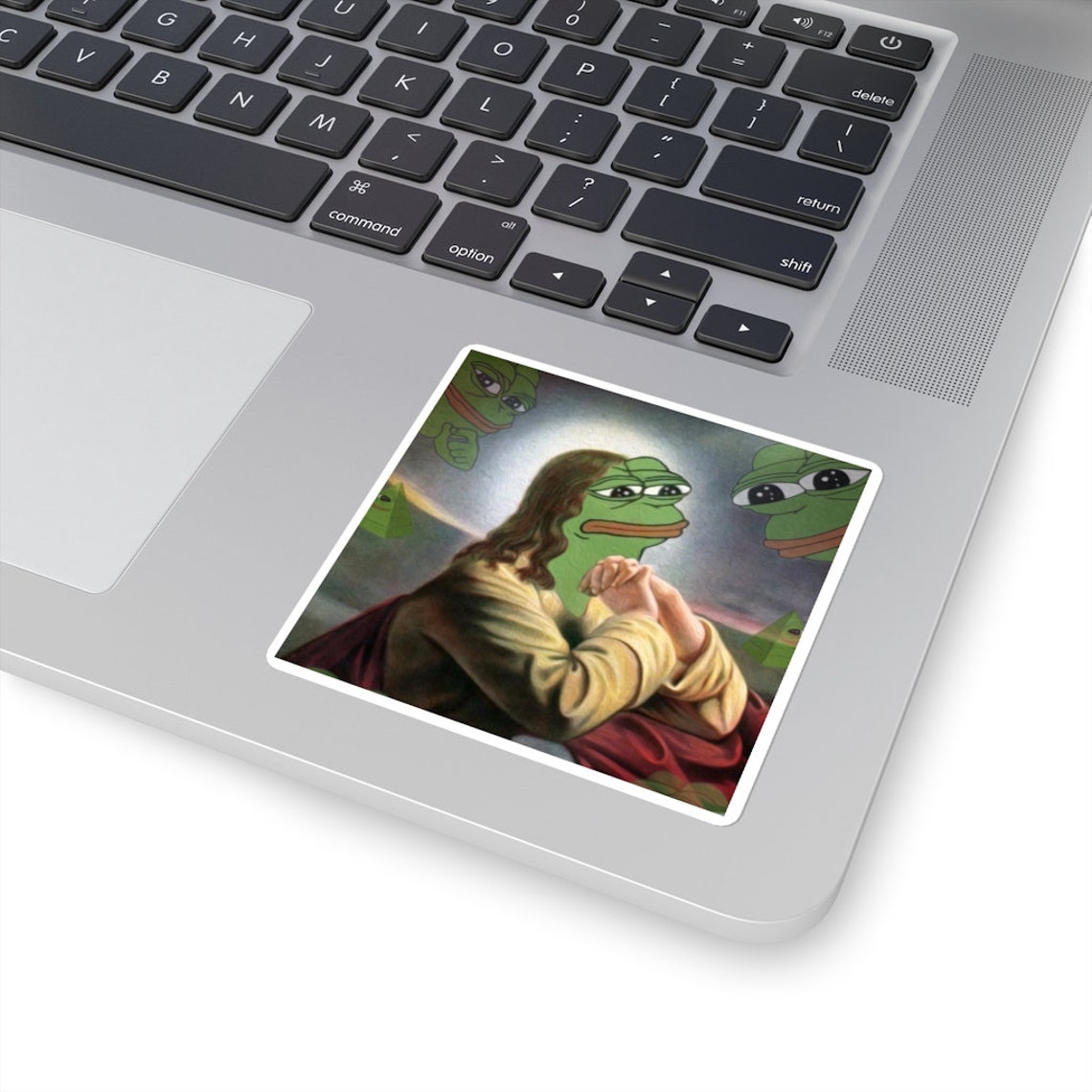 Pepe Prayer Sticker - Etsy
