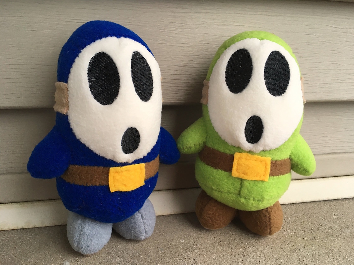 Shy Guy Plushie many Colors - Etsy