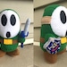 Shy Guy Plushie (many Colors!) - Etsy