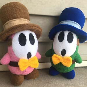 Custom/accessorized Shy Guy Plushie (READ DESCRIPTION) - Etsy